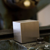 MetMo Cube - Precision Steel Wire EDM Mesmerising Cube.